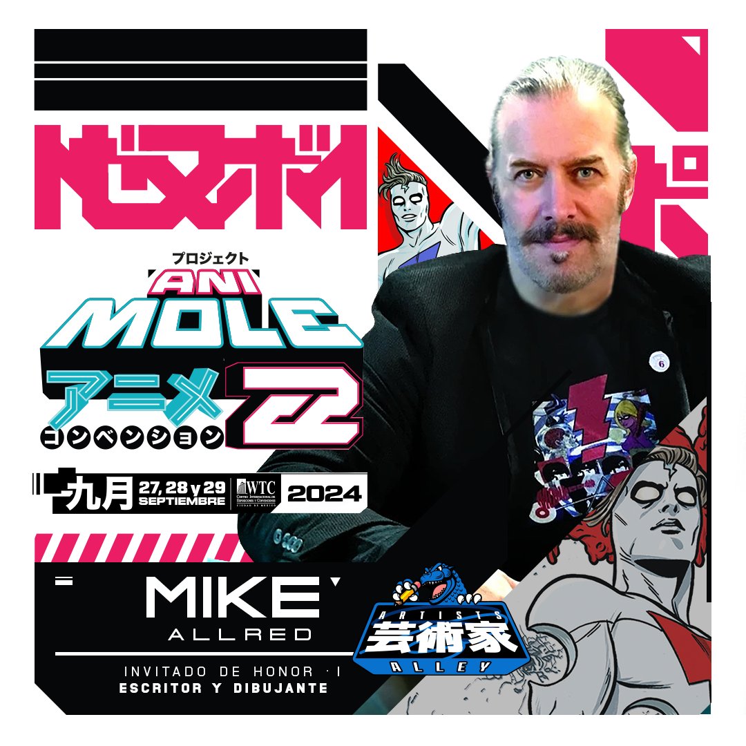 Mike y Laura Allred son ‘Invitados de Honor’ de la AniMole 2024 ...