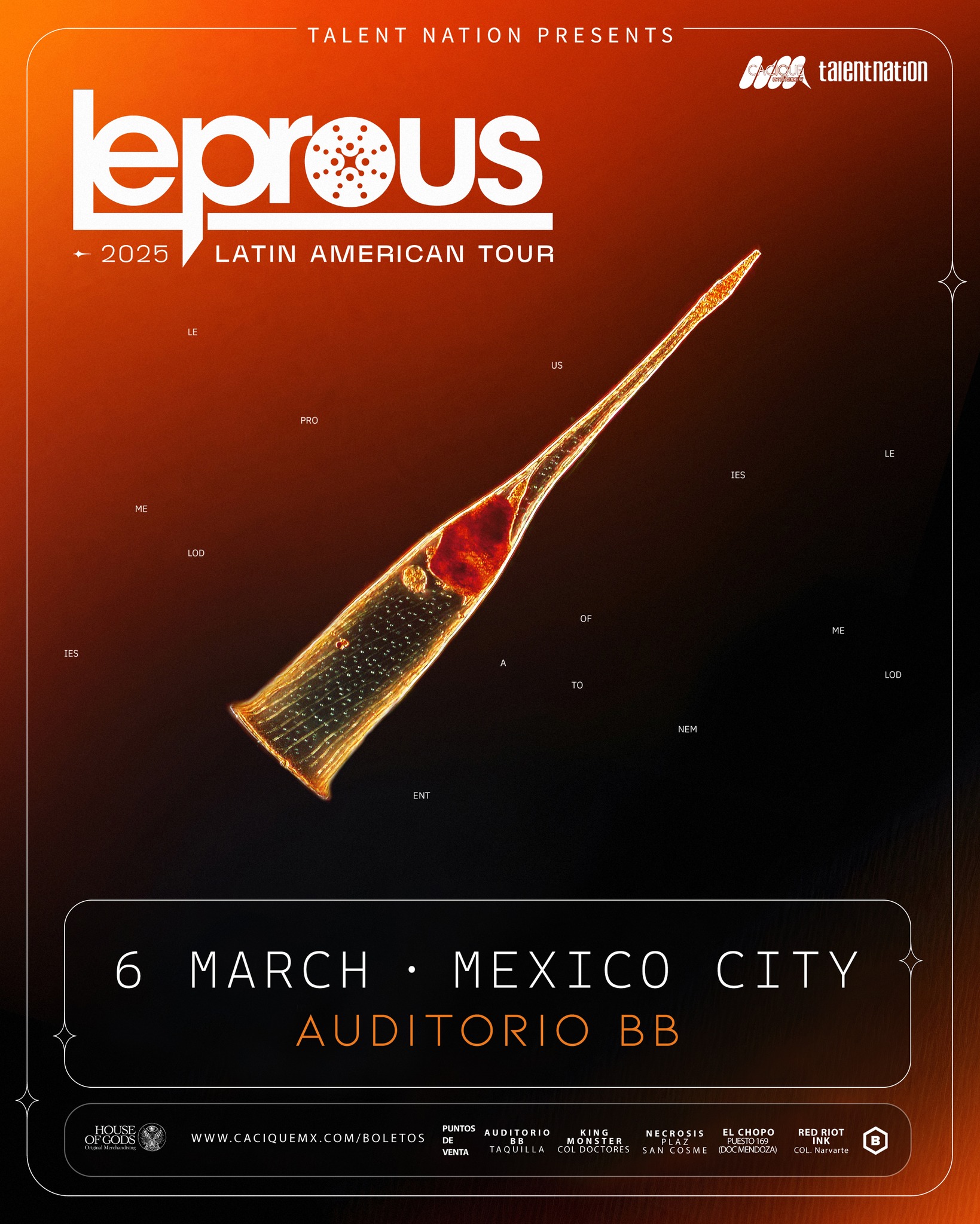 Leprous en CDMX – Blanca Lechuza
